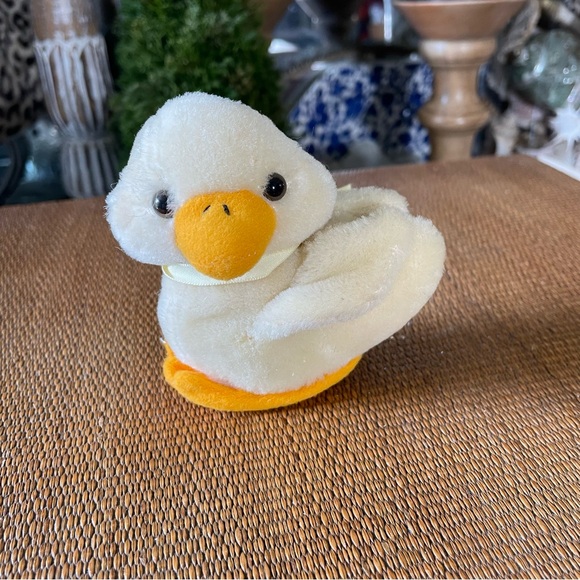 Dakin | Toys | Vintage Dakin Little Duck Wool Plush Mini Stuffed Animal ...